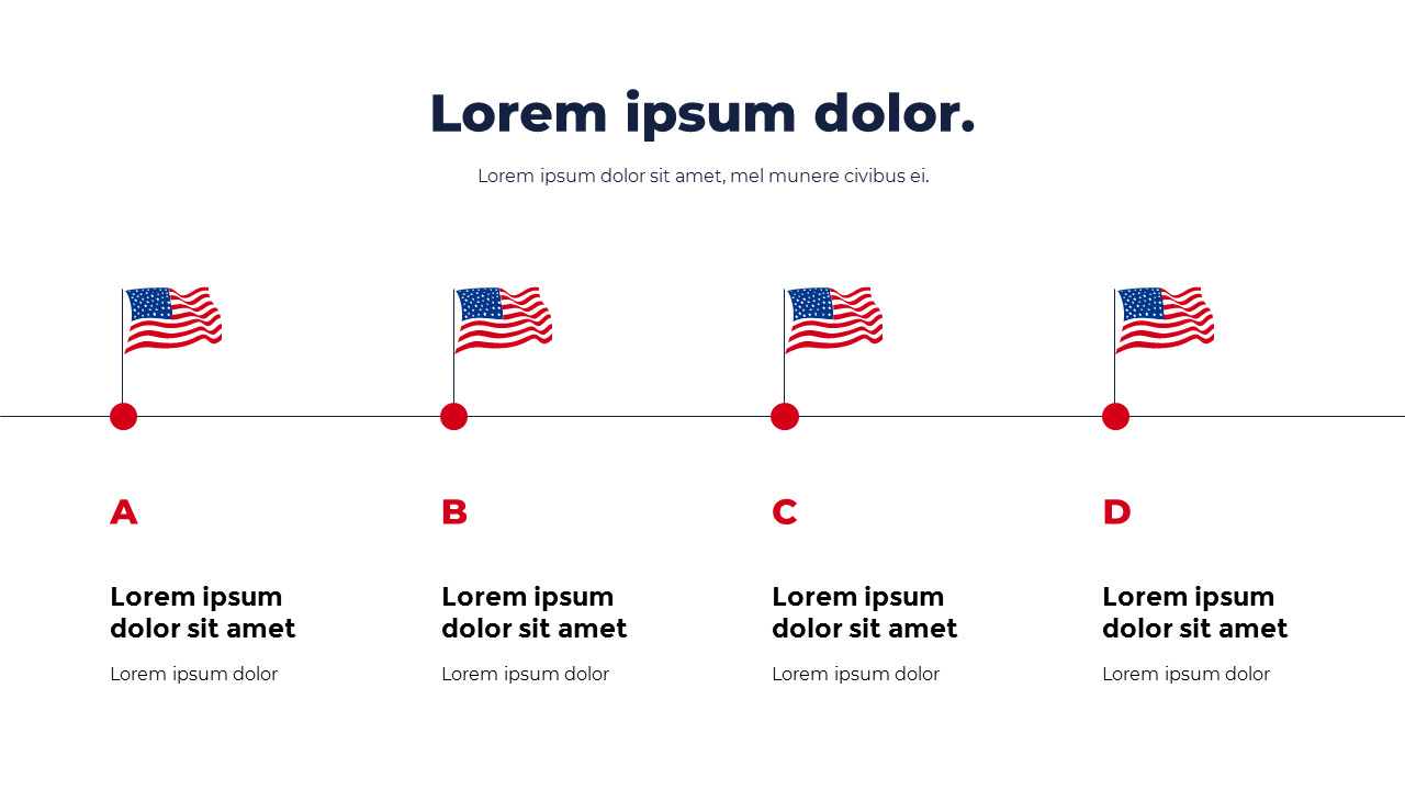 4th of July Independence Day PowerPoint Layout