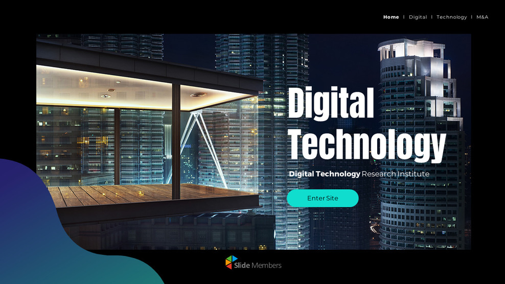 Digital Technology professional presentation