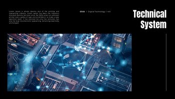 Digital Technology professional presentation