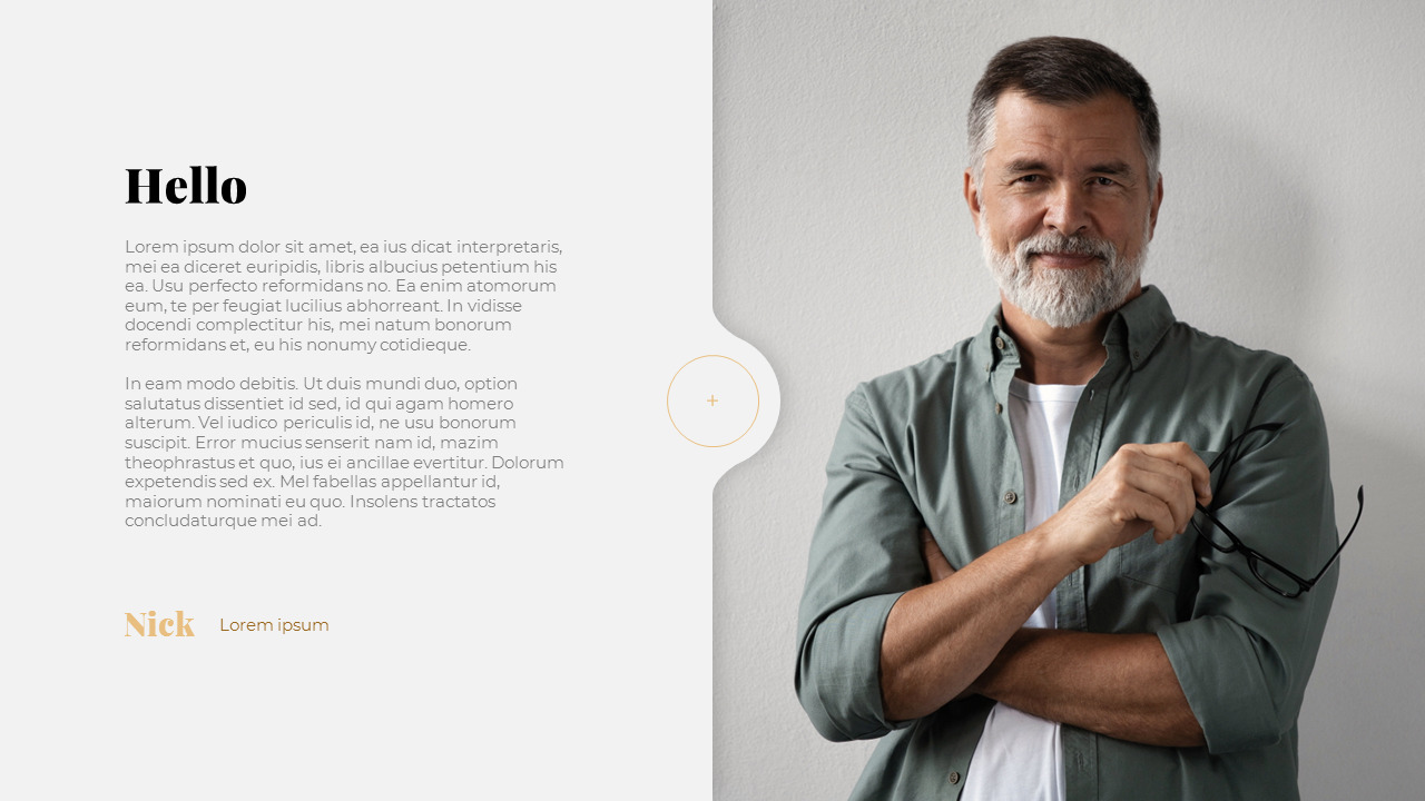 Metal Geometric Objects Multipurpose Background PowerPoint