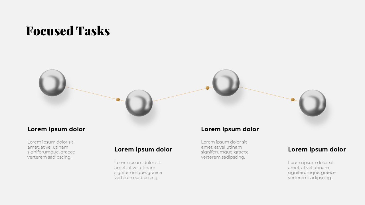 Metal Geometric Objects Multipurpose Background PowerPoint