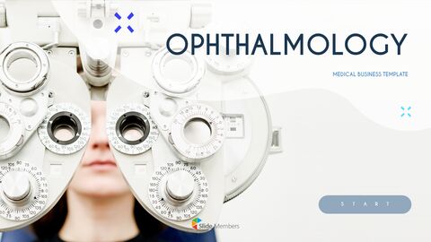 Ophthalmology slide template|Medical|PPT