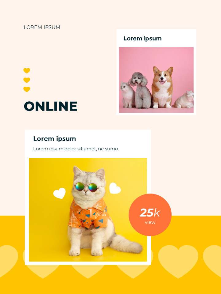 Pet Fair Background PowerPoint
