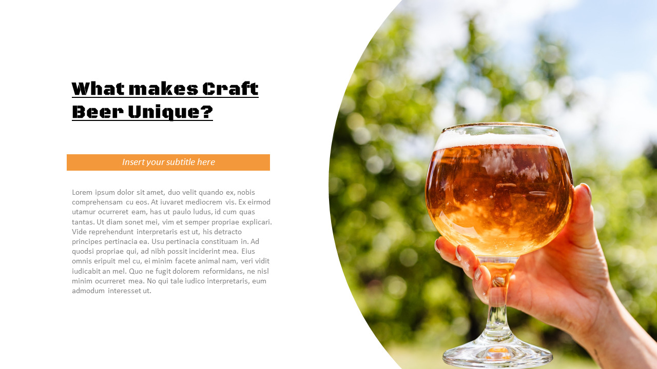 Brewing Craft Beer Google Slides Themes & Templates|Business
