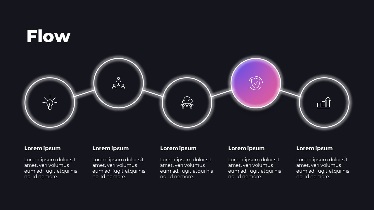Futuristic Neon Concept Pitch Deck building a pitch deck