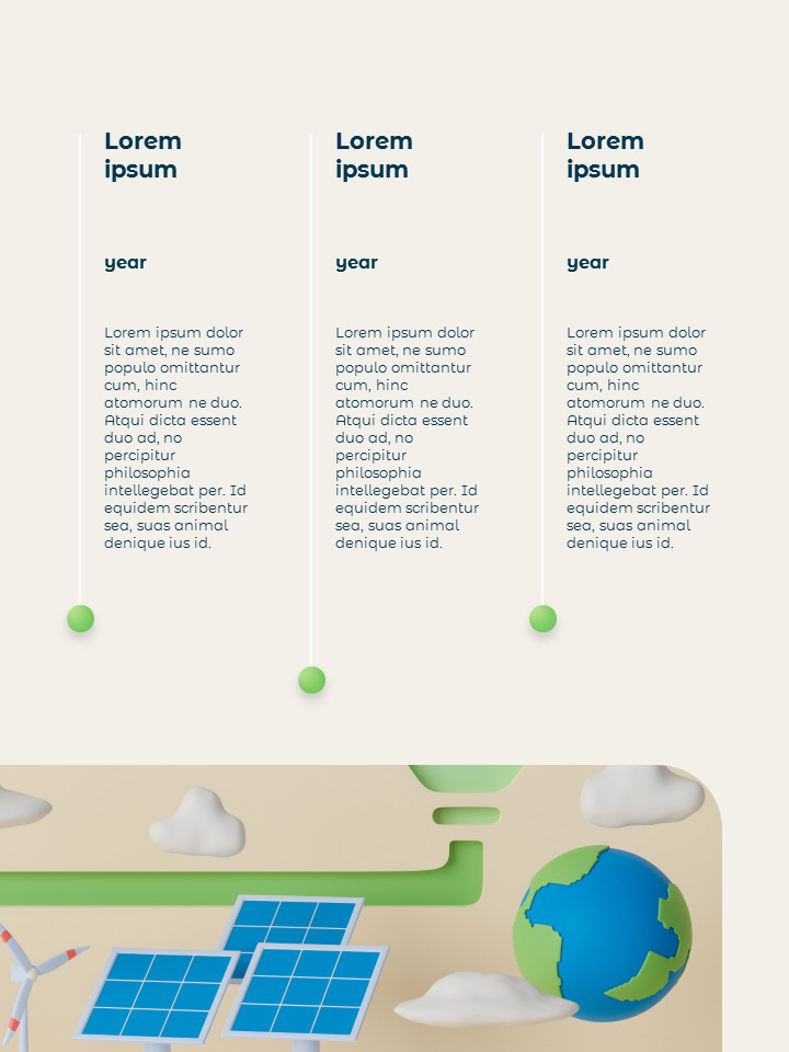 Green Project Report PPT Design Templates