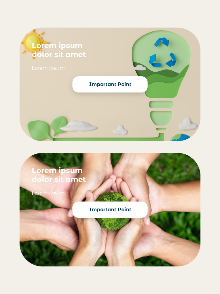 Green Project Report PPT Design Templates