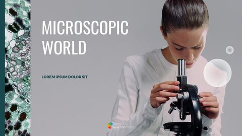 Microscopic World Google Slides Presentation