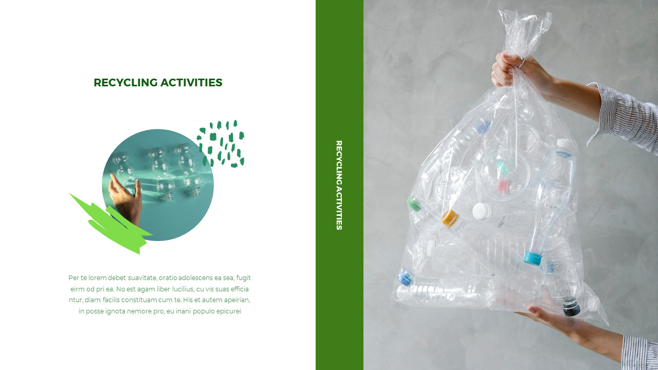 Actividades de reciclaje Presentación de PowerPoint PPT