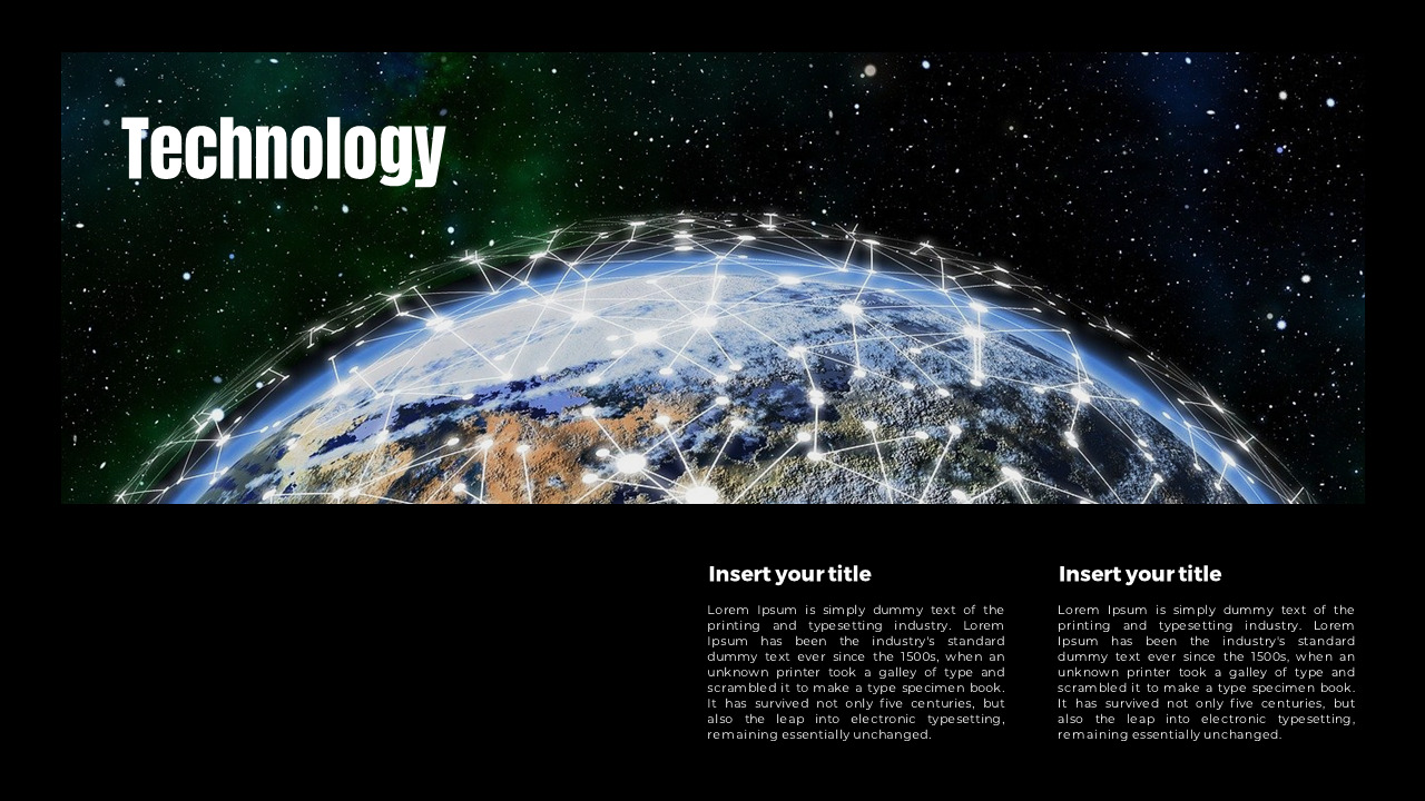 Digital Technology Google Presentation Slides