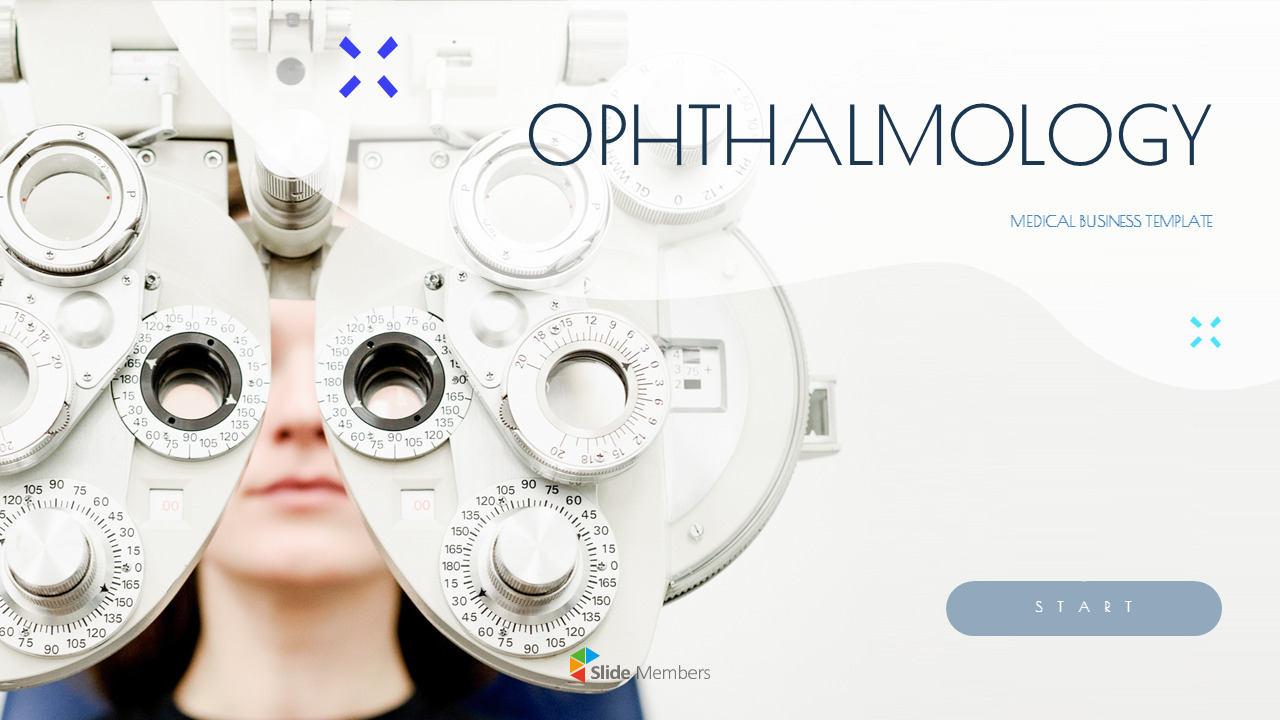 Ophthalmology Simple Google Templates|Medical|Slides
