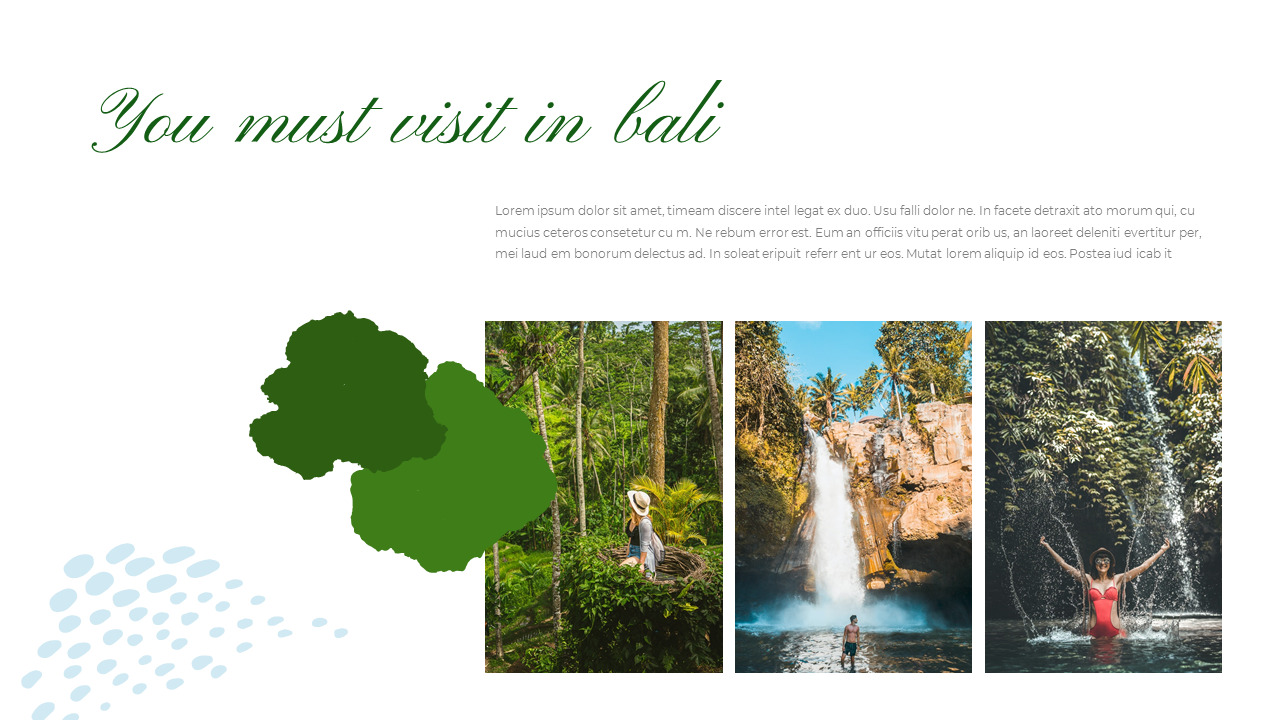 Bali Tour Packages template power point