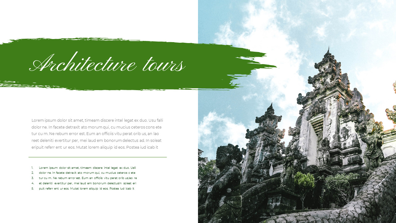 Bali Tour Packages template power point