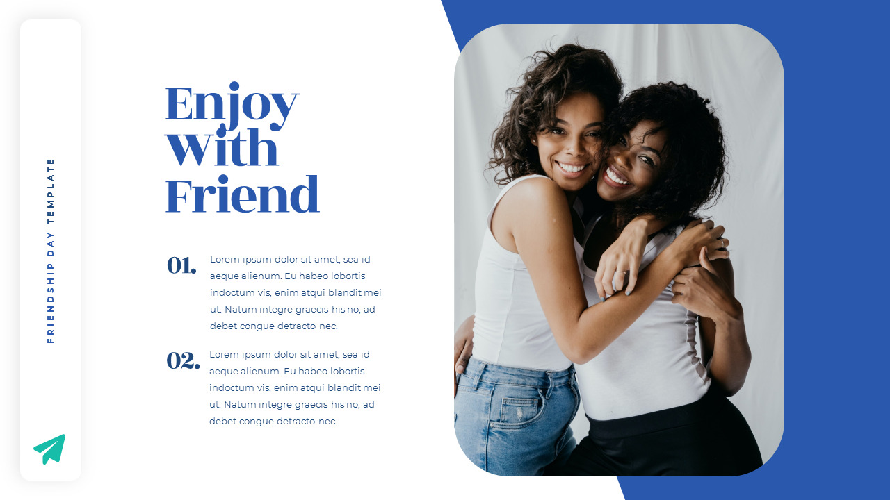 Friendship Day powerpoint presentation themes|Lifestyle|Templates