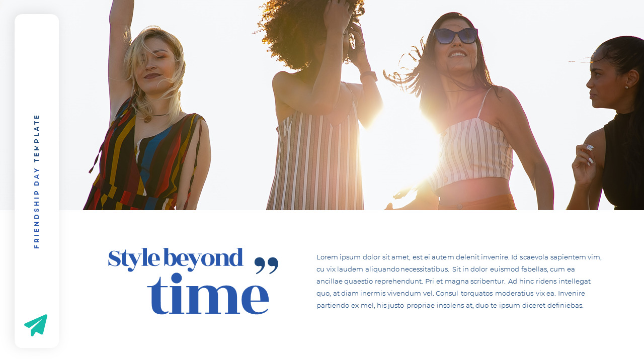 Friendship Day powerpoint presentation themes|Lifestyle|Templates