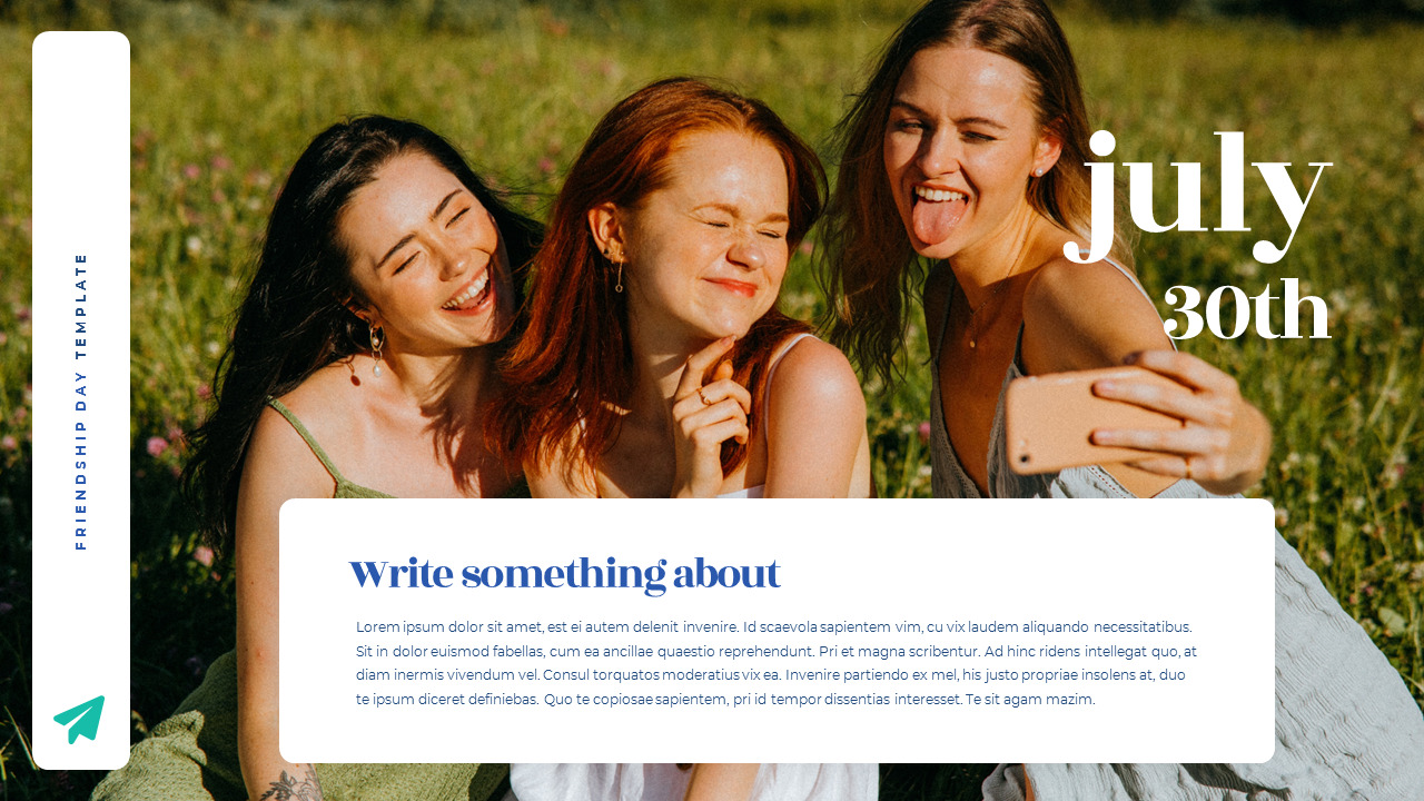Friendship Day powerpoint presentation themes|Lifestyle|Templates