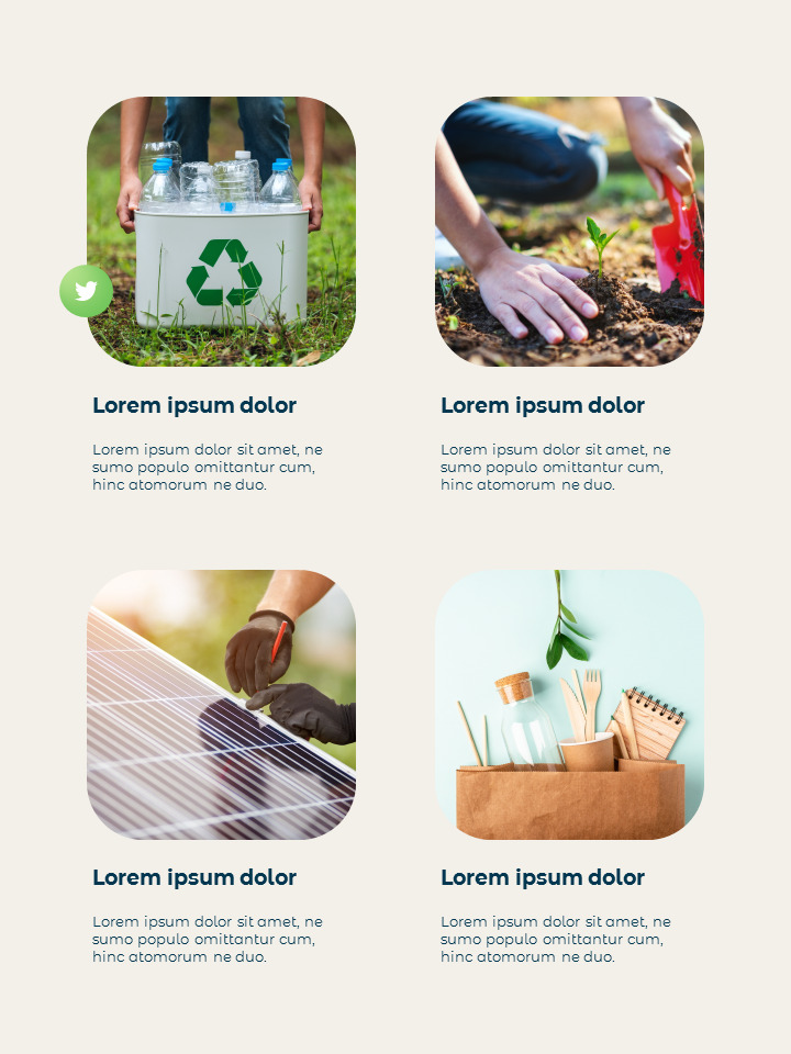 Green Project Report Google Slides Themes