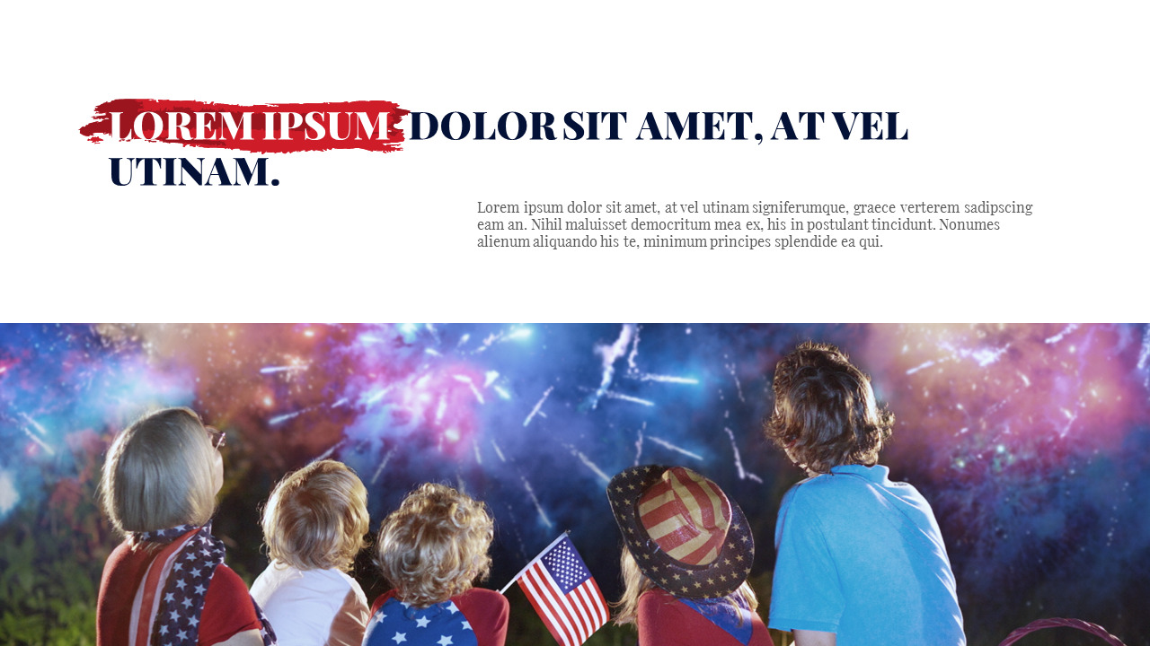 Happy 4th of July USA Google Slides Interactive