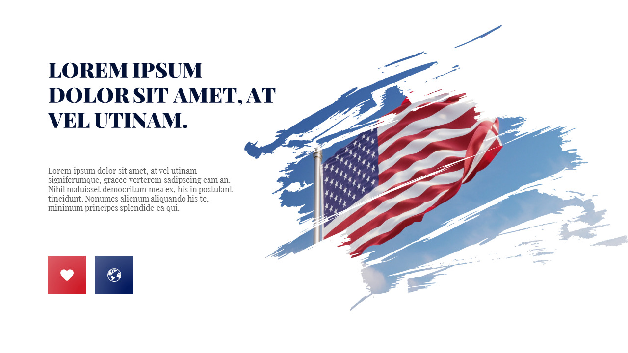 Happy 4th of July USA Google Slides Interactive