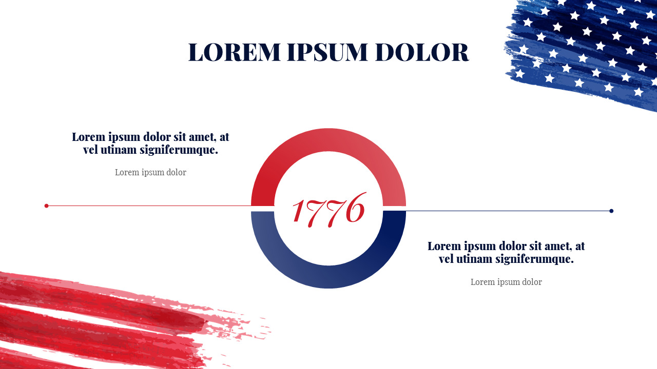 Happy 4th of July USA Google Slides Interactive