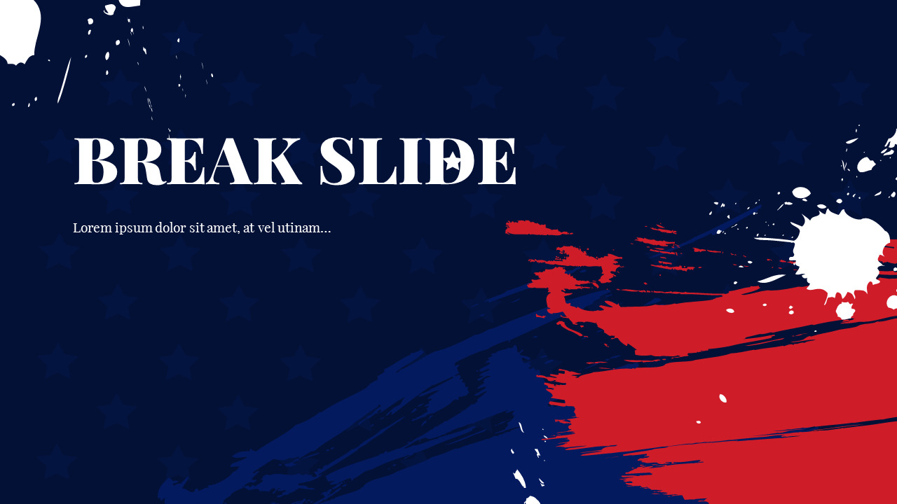 Happy 4th of July USA Google Slides Interactive