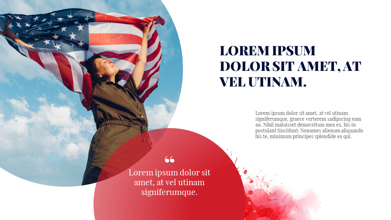 Happy 4th of July USA Google Slides Interactive