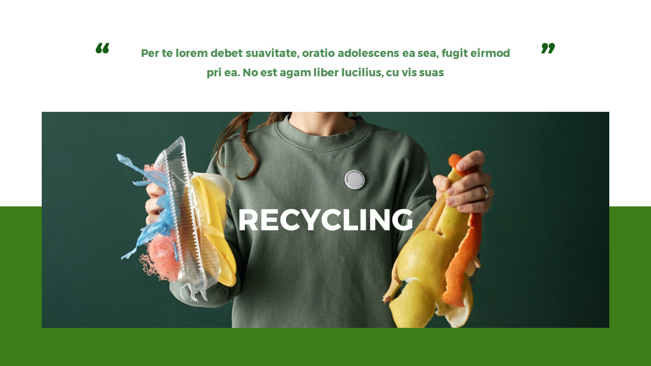 Recycling Activities Google Slides Templates for Your Next Presentation