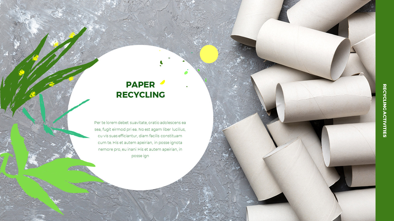 Recycling Activities Google Slides Templates for Your Next Presentation