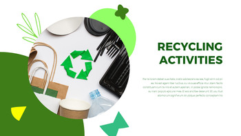 Recycling Activities Google Slides Templates for Your Next Presentation