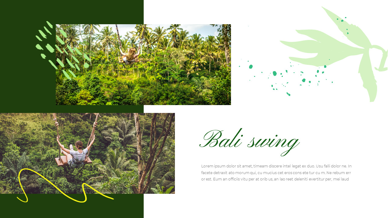 Bali Tour Packages template power point