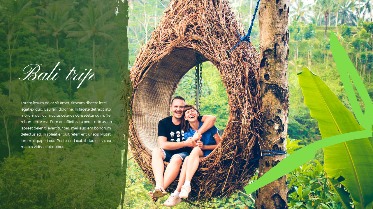 Bali Tour google slides background