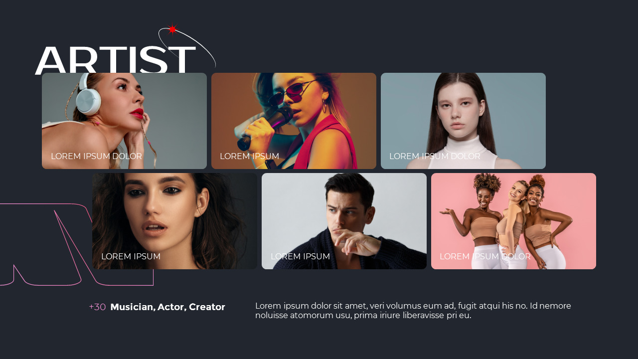 Entertainment Pitch google slides presentations