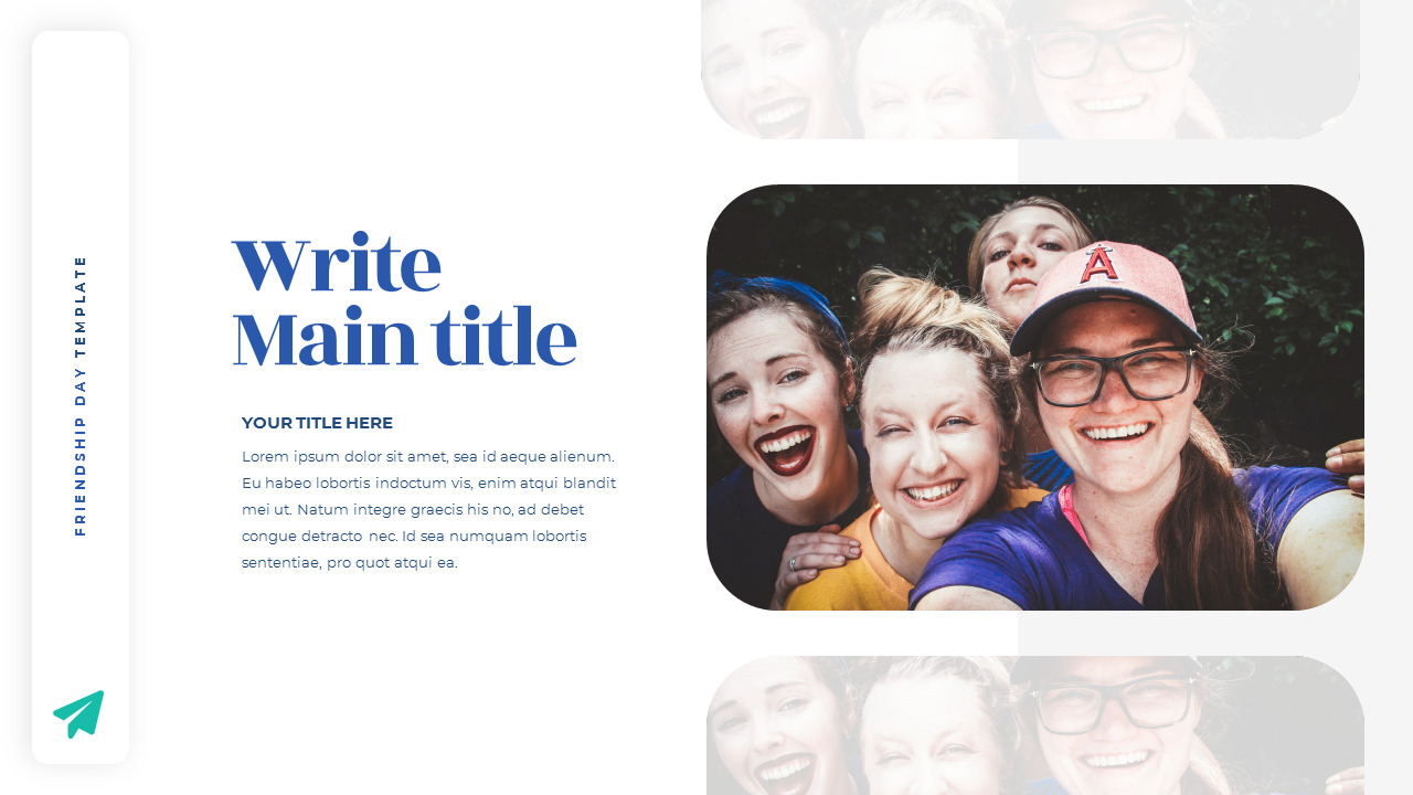 Friendship Day google slides template|Lifestyle