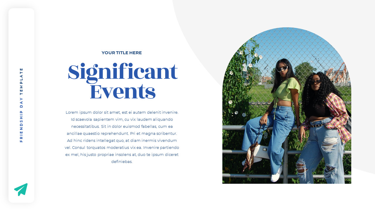 Friendship Day google slides template|Lifestyle