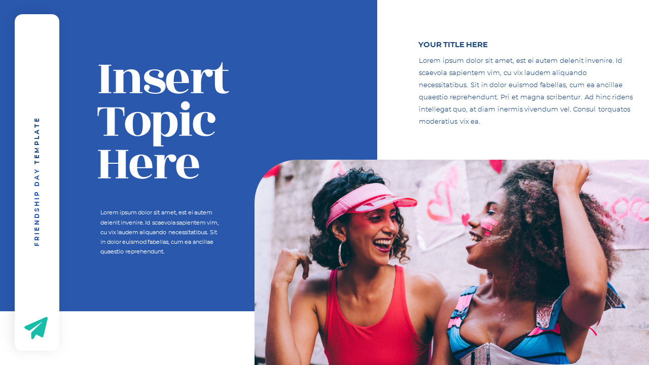 Friendship Day google slides template|Lifestyle