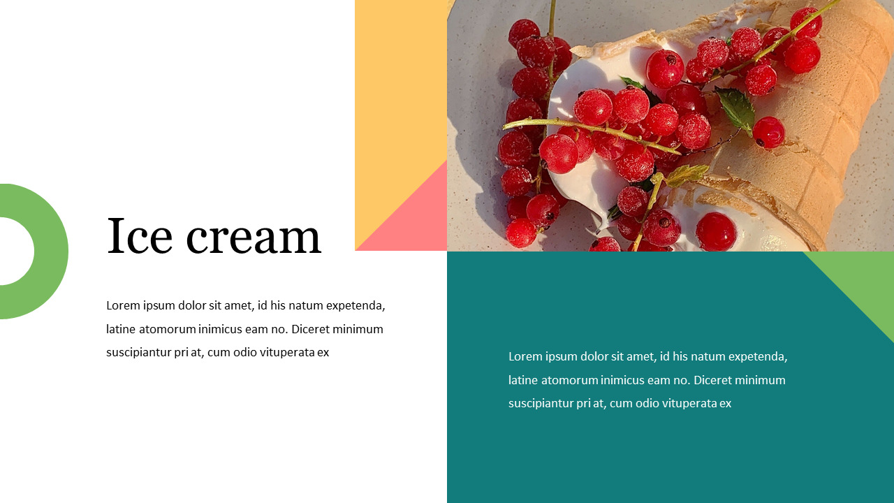 Summer Fruit best google slides templates|Business