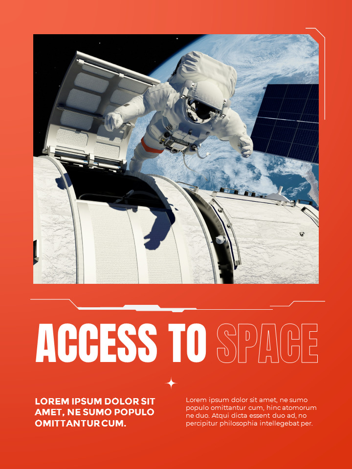 Astronaut Access to Space google slides presentations