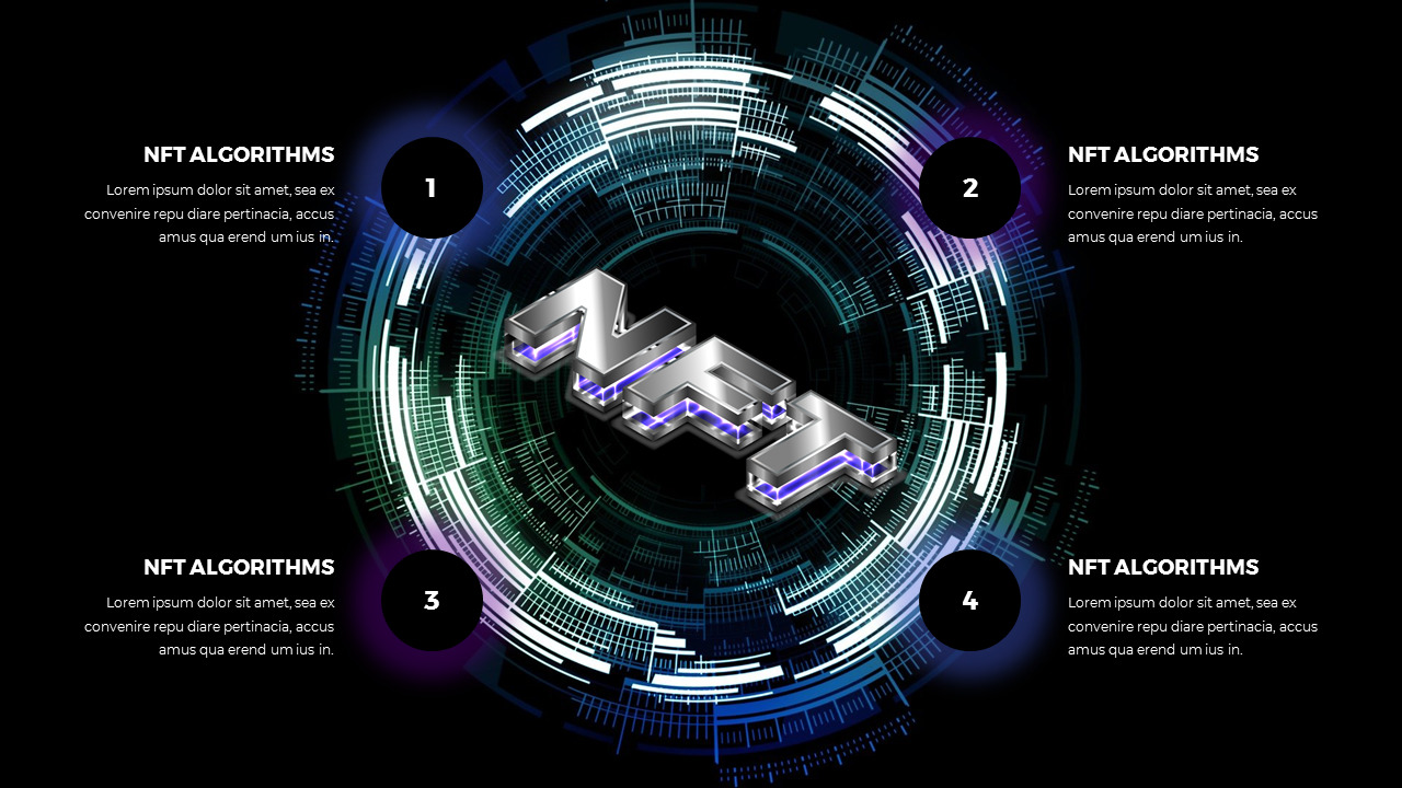 NFT Worlds google google slides template