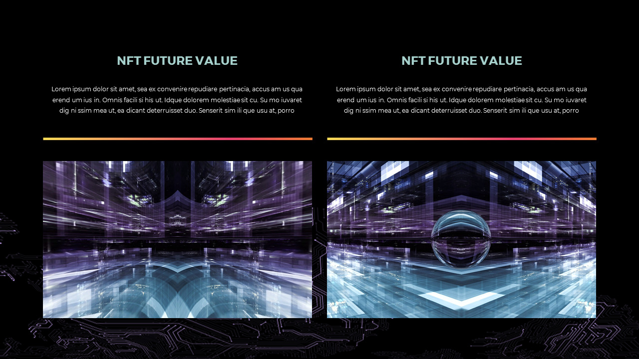 NFT Worlds google google slides template