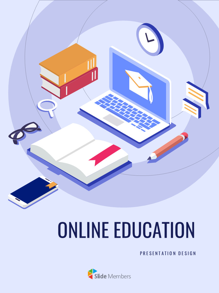 Online Teaching Learning google slides powerpoint