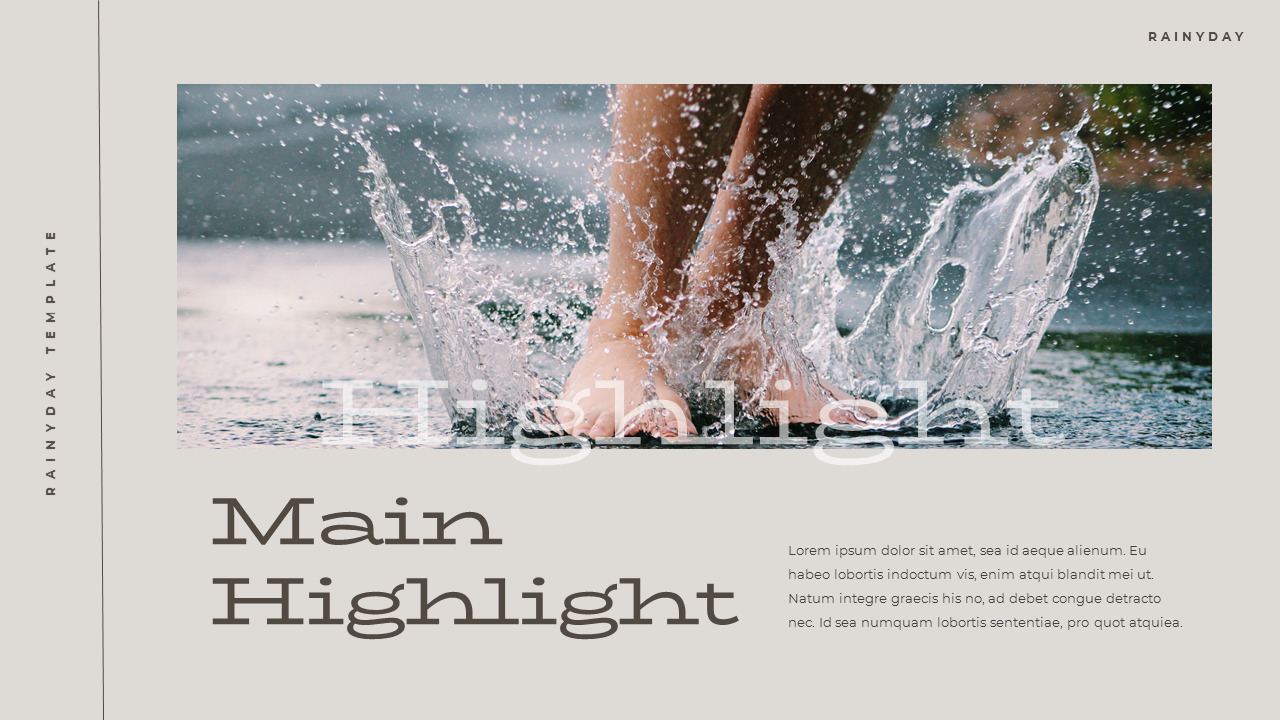 Rainy Day download ppt for presentation|Lifestyle|Templates