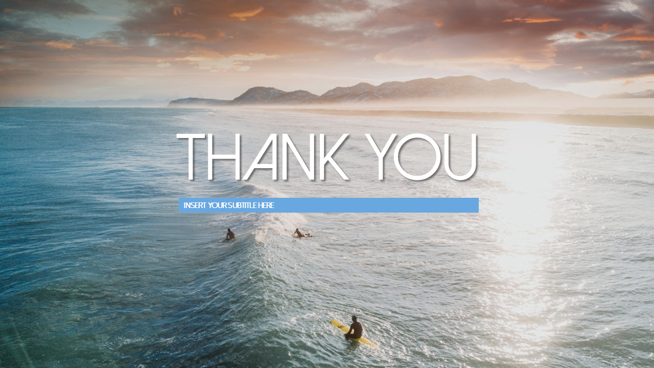 Surfing powerpoint template design|Lifestyle