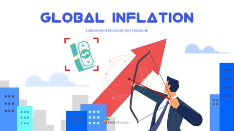 Global Inflation template powerpoint