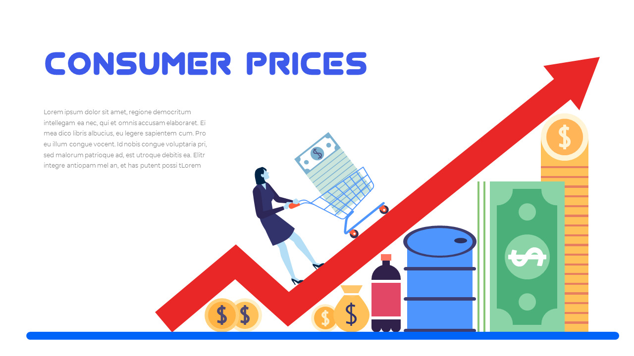 Global Inflation template powerpoint