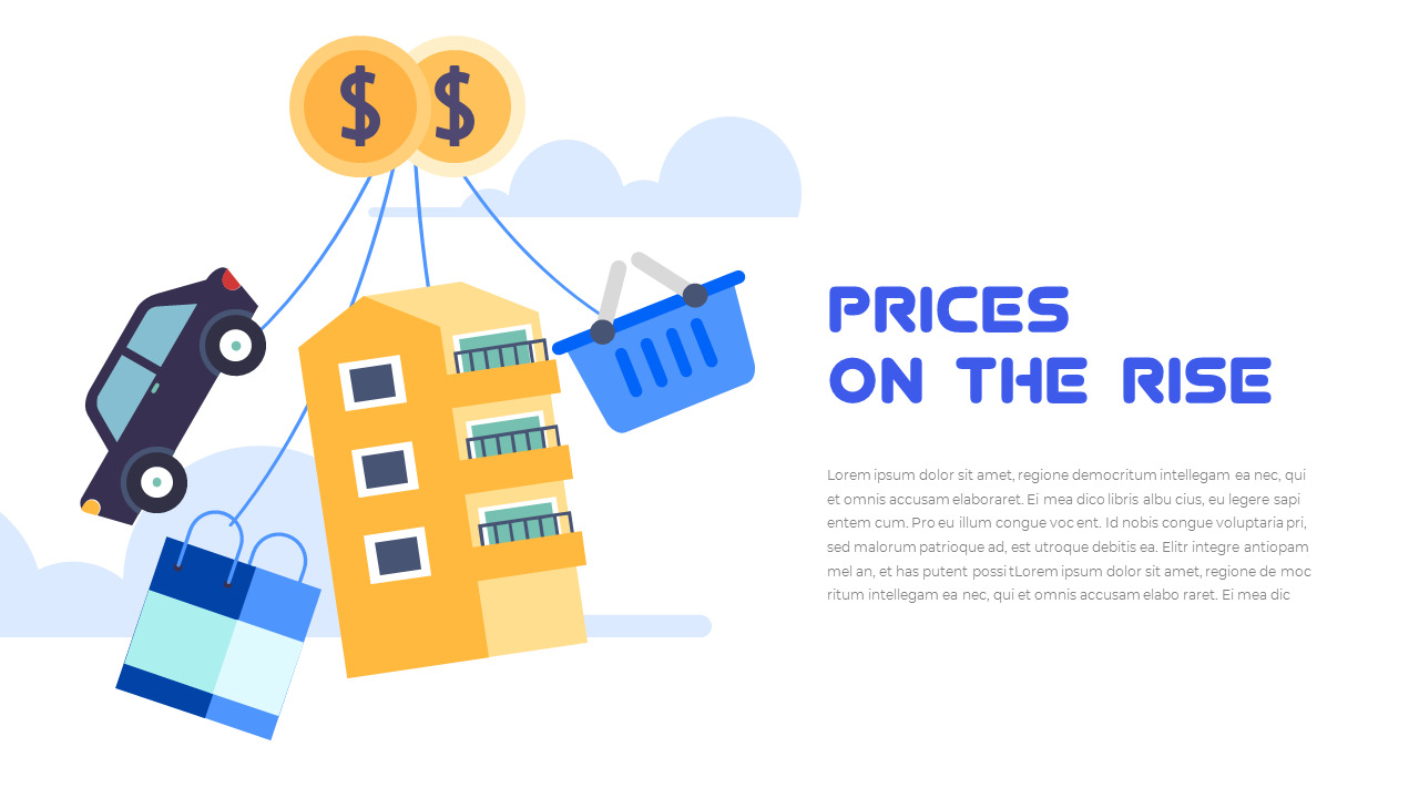 Global Inflation template powerpoint
