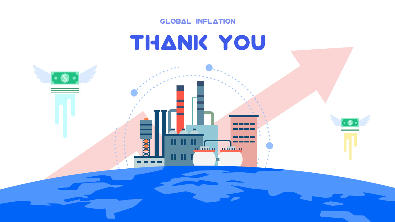 Global Inflation template powerpoint