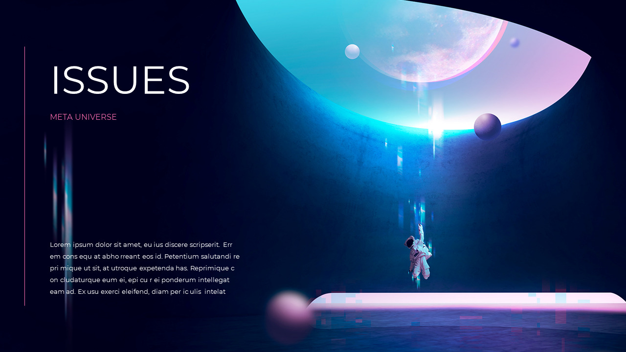 Meta Universe best ppt powerpoint template