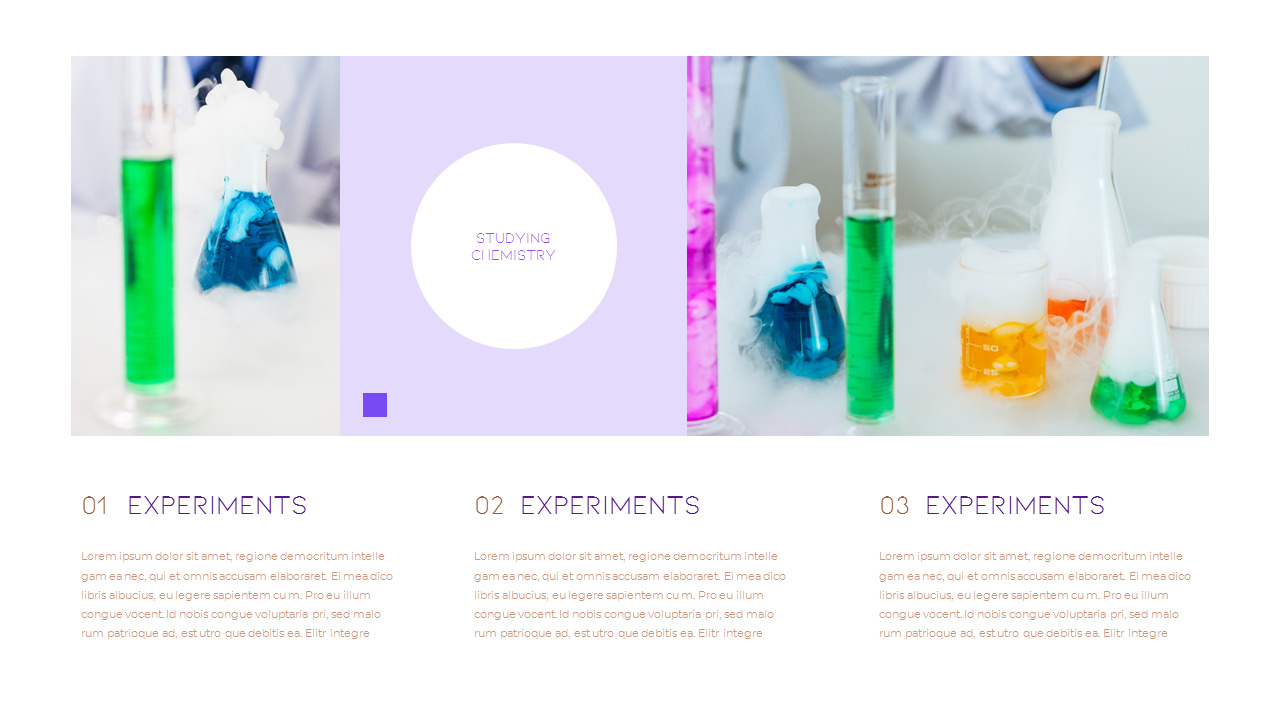 Study Chemistry powerpoint template design|Business