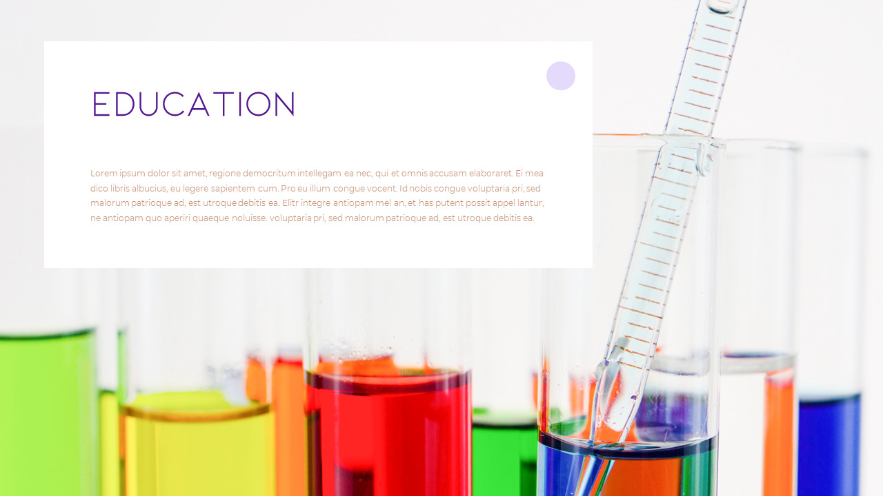 Study Chemistry powerpoint template design|Business