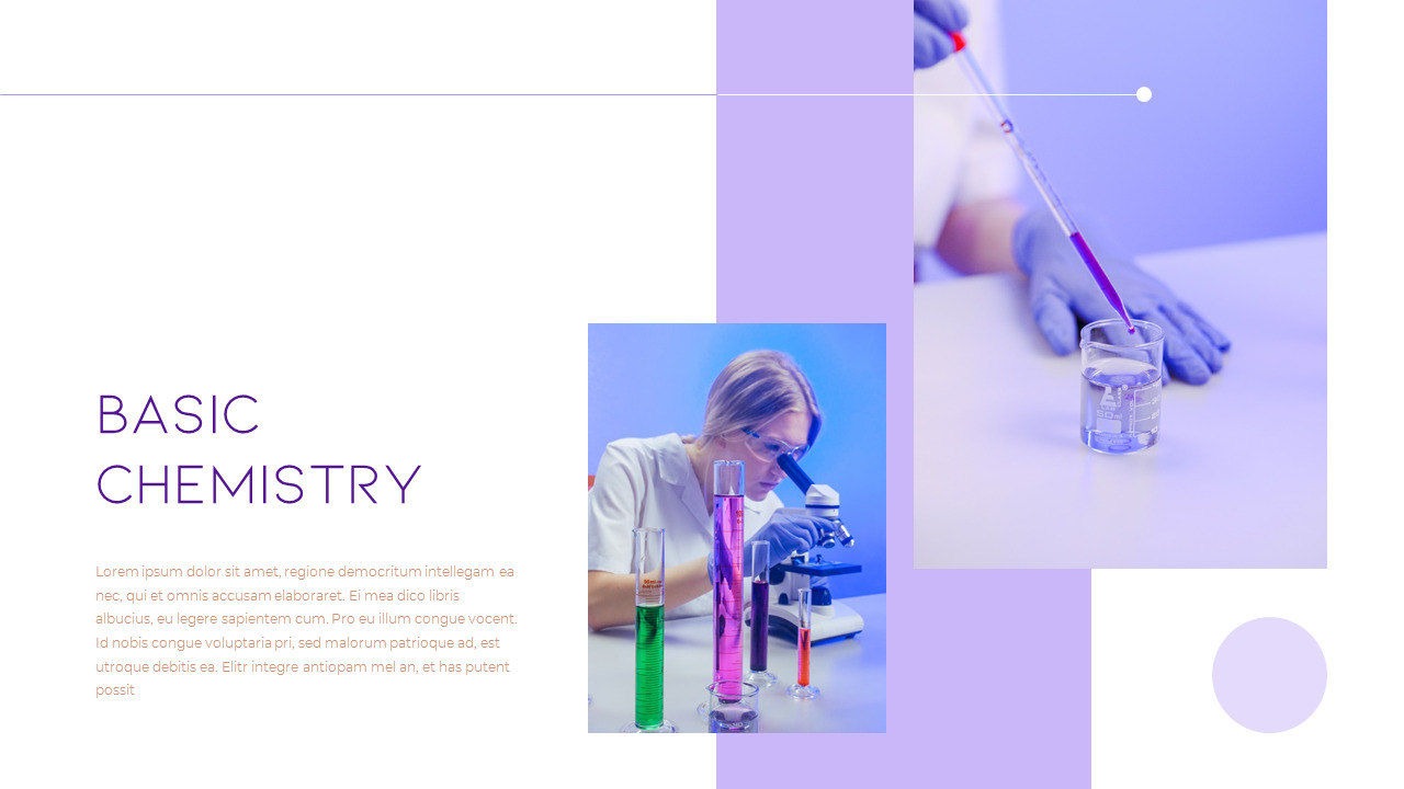 Study Chemistry powerpoint template design|Business